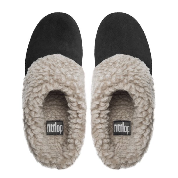 FitFlop™ Women's Loaff™ Snug Suede Slippers, Black, 5 - Walmart.com