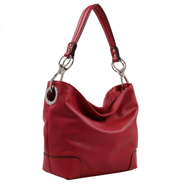 MKF - MKF Collection by Mia K. Shoulder Bag with Snap Hook Kmiliy Soft ...