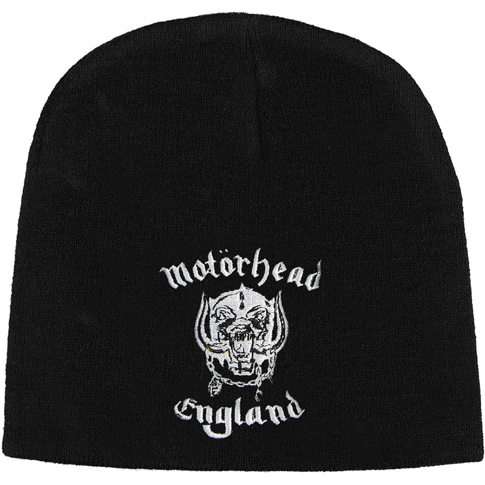 Motörhead - Motorhead Men's Skull Patch Beanie Black - Walmart.com ...