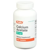 Pharmacy Calcium Acet Tb667mg - Walmart.com