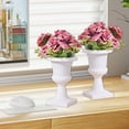 European Roman Split Half Plastic Pot Imitation Flower Arrangement ...