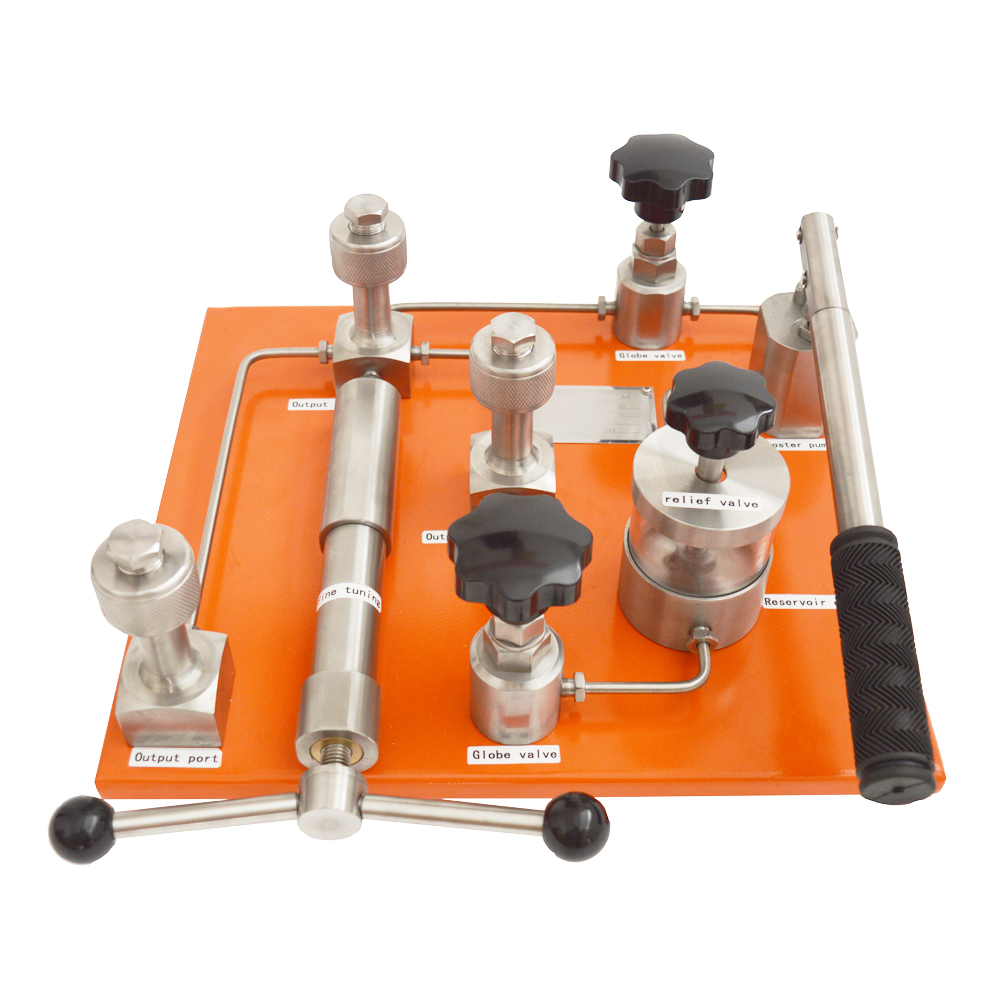 Techtongda Manual Hydraulic Comparison Test Pump Liquid Pressure ...