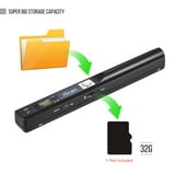 iScan Portable Handheld Wand Wireless Scanner A4 Size 900DPI JPG/PDF ...