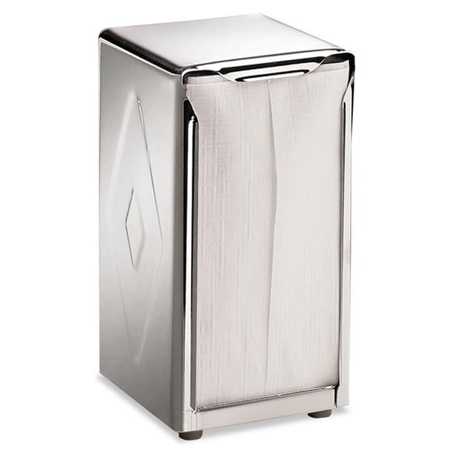 Tabletop Napkin Dispenser, Tall Fold, 3 3/4 X 4 X 7 1/2, Capacity: 150 ...