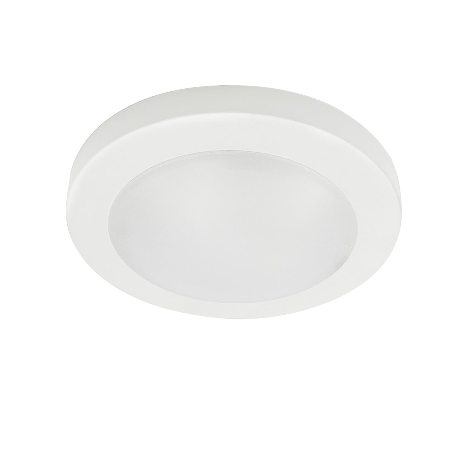 7.5in 12W White LED Flush Mount Ceiling Disk Light - Walmart.com