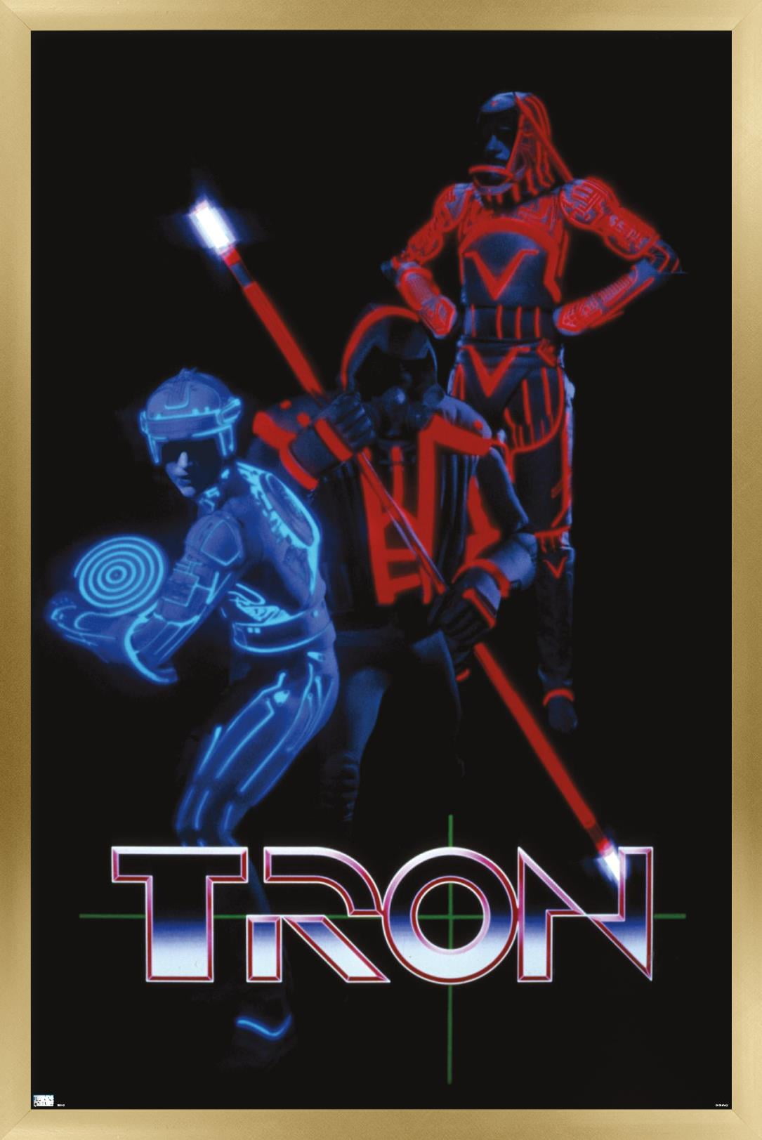 Tron - Group Wall Poster, 22.375" x 34", Framed - Walmart.com