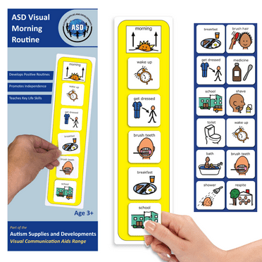1 Communication Book 240 Picture Cards with ASL Laminated Visual Cues ...