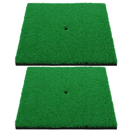 Dual-Surface Hitting/Practice, Chipping and Driving Golf Grass Mat with ...
