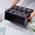 1 Bag Bamboo Table Tennis Racket Storage Rack Rectangle Black ...
