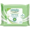 Simple Kind to Skin Facial Wipes, Cleansing, 25 ct Pack of 4 ...