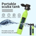 Mini Scuba Tank with Full Face Mask, 0.5L Portable Lung Tank Sub Mask ...