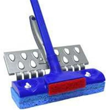 PVA Sponge Mop - Super Absorbent 11" Roller Foam Mop Floor Cleaner with ...