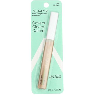 Almay Clear Complexion Concealer, Matte Finish with Salicylic Acid and ...