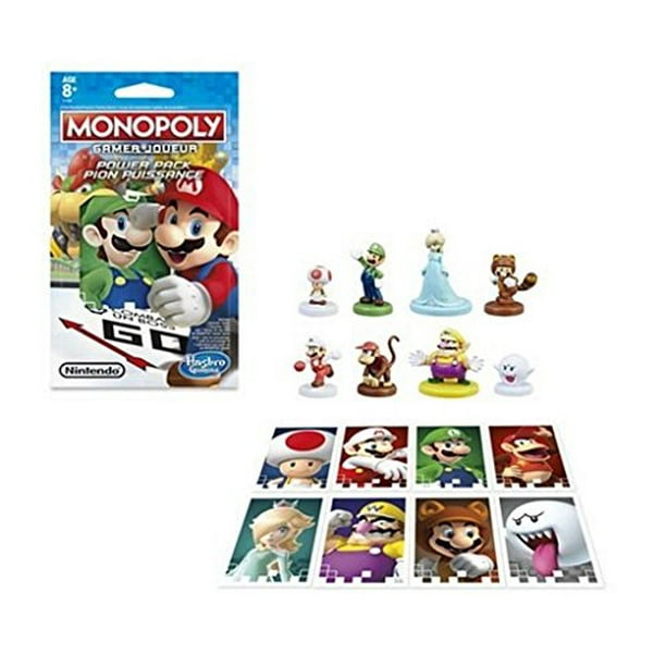 Paquete de las 8 piezas del Power Pack Monopoly Gamer Edition Juego ...