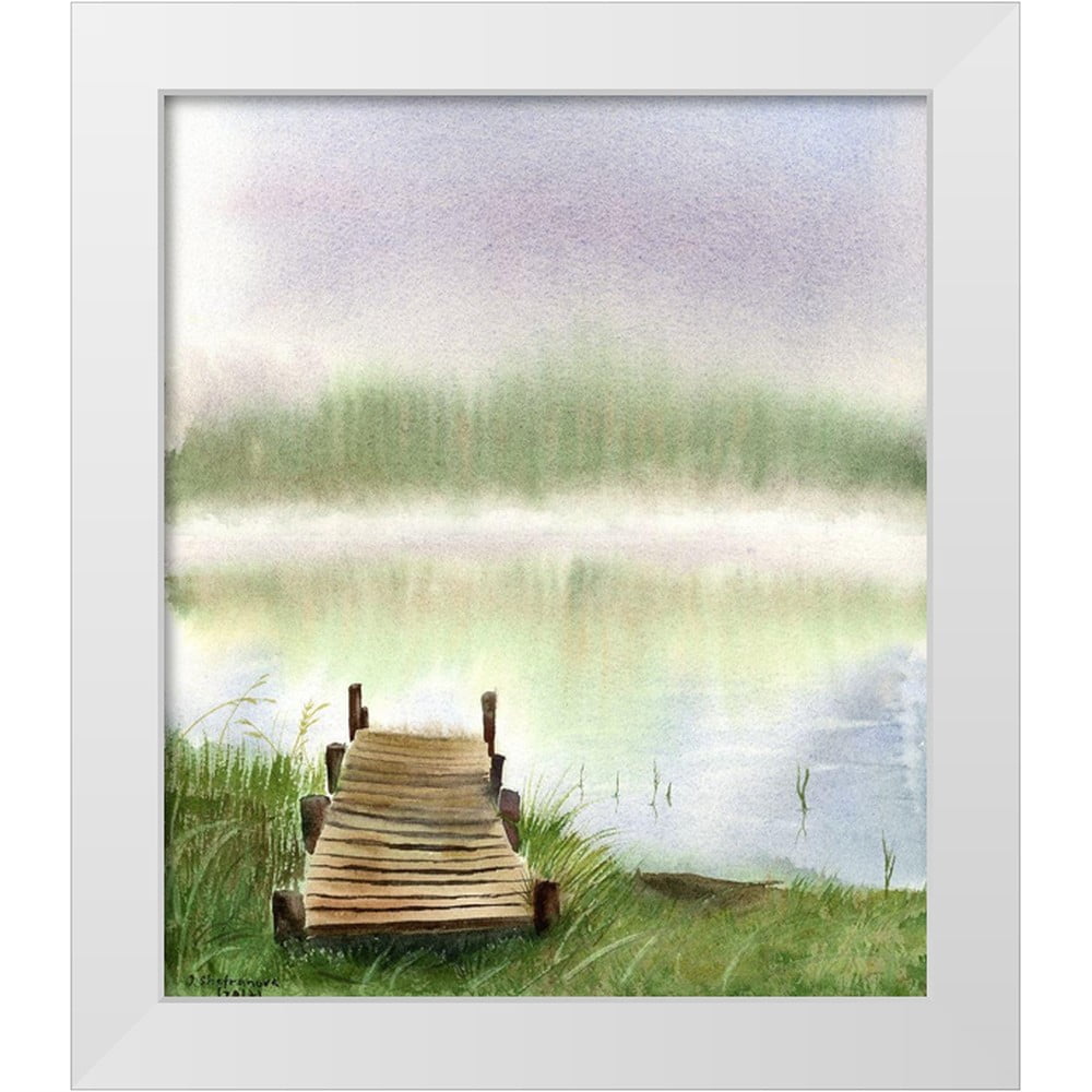 Shefranov, Olga 15x17 White Modern Wood Framed Museum Art Print Titled ...