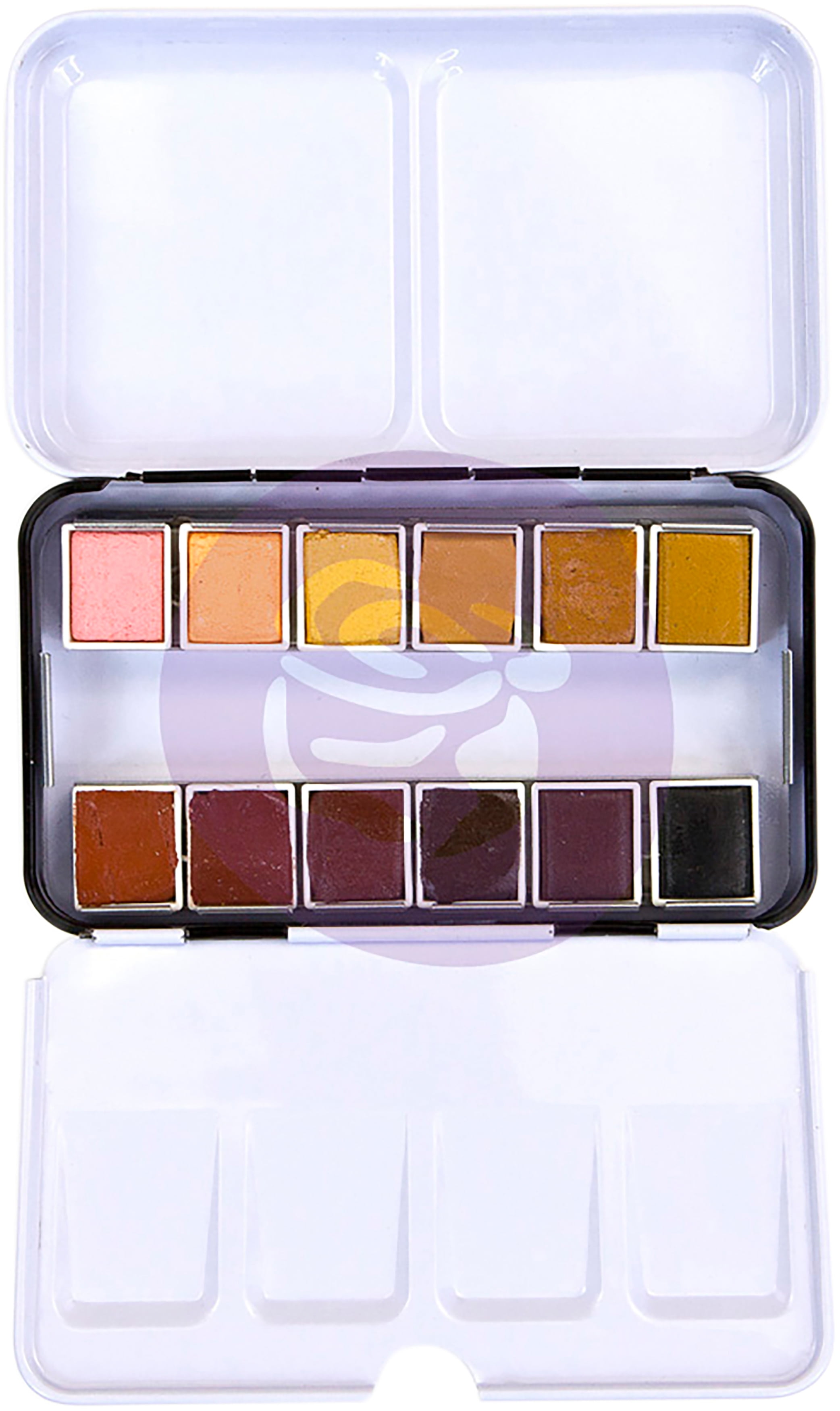 Prima Watercolor Confections Watercolor Pans 12/Pkg-Complexion ...