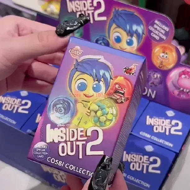 2024new Hot Toys Cosbi Disney Pixar Inside Out 2 Figure Joy Sadness ...