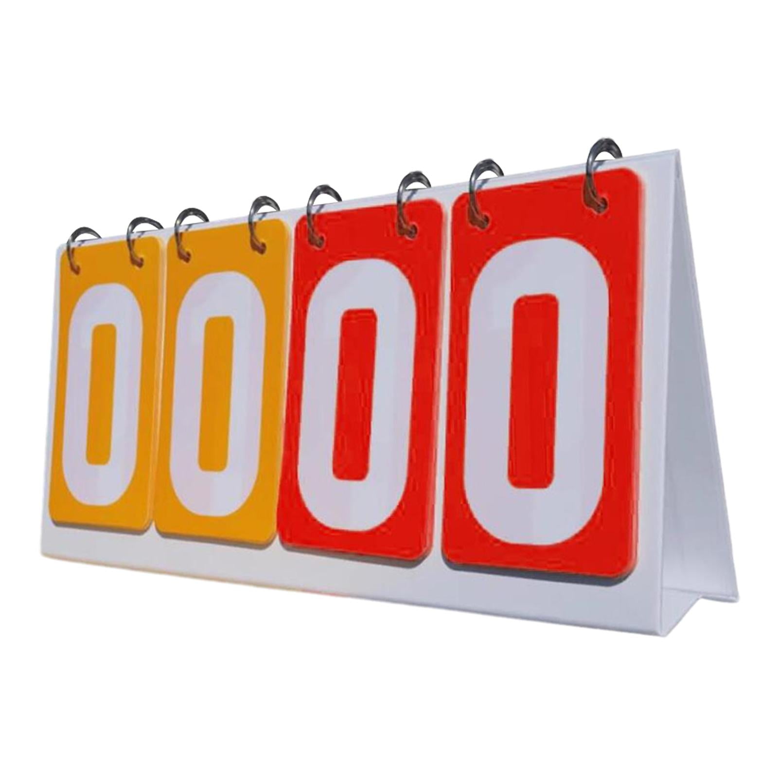 Flip Number Score Board Competición Scorekeeper Table Score para ...