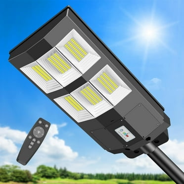 LITOM 1152LED Bright Night Solar Street Light: Waterproof Sensor ...