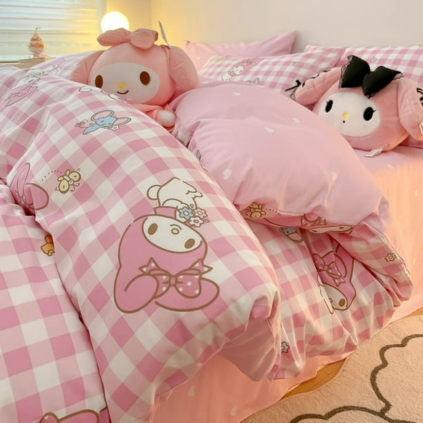 Miniso Sanrio Hello Kitty Kuromi Cinnamoroll algodón puro de tres ...