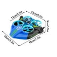 Aodebiao 3-in-1 Remote Control Toy Helicopter Speedboat Drift Car All ...
