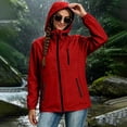 Afuyipoi Women's Lightweight Hooded Jacket Waterproof Sunscreen ...