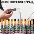 Automotive Scratch Repair Pen, 12ml Clear Coat Touch Up Paint, Black ...
