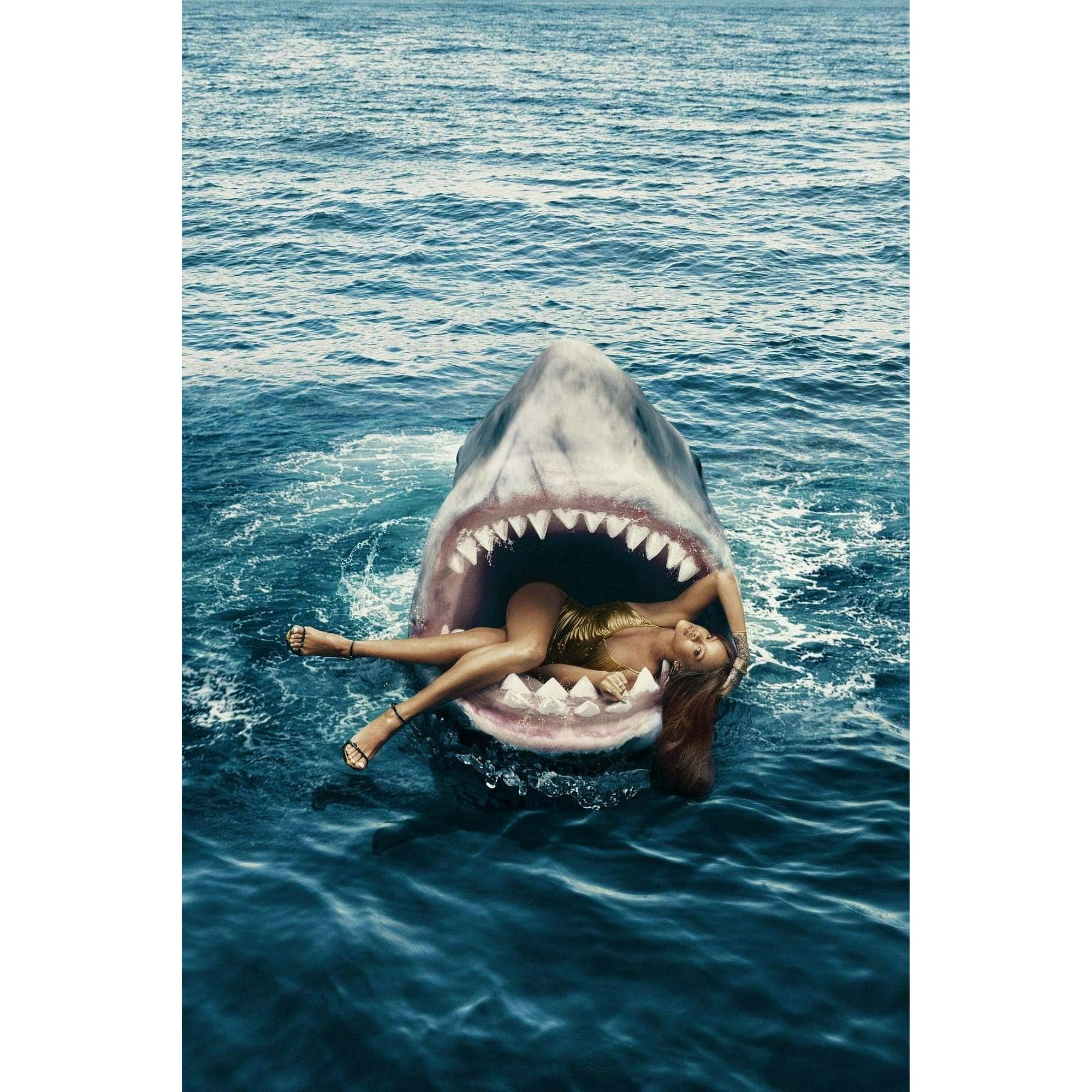 Click here for Pphaosho Target Store Rihanna Shark Mouth Poster F... prices