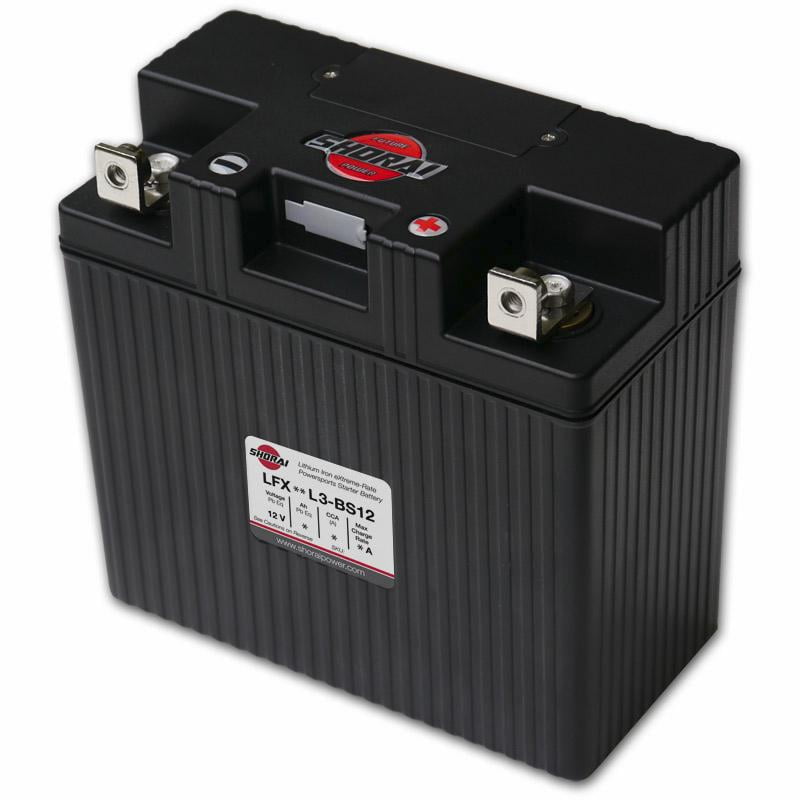 Shorai Lithium Iron Extreme-Rate Battery 36AH 12V EQ,"L"3 LFX36L3-BS12 ...