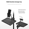 Microphone Stand Soundcard Tray Practical Multiuse for Mic Holder Live ...