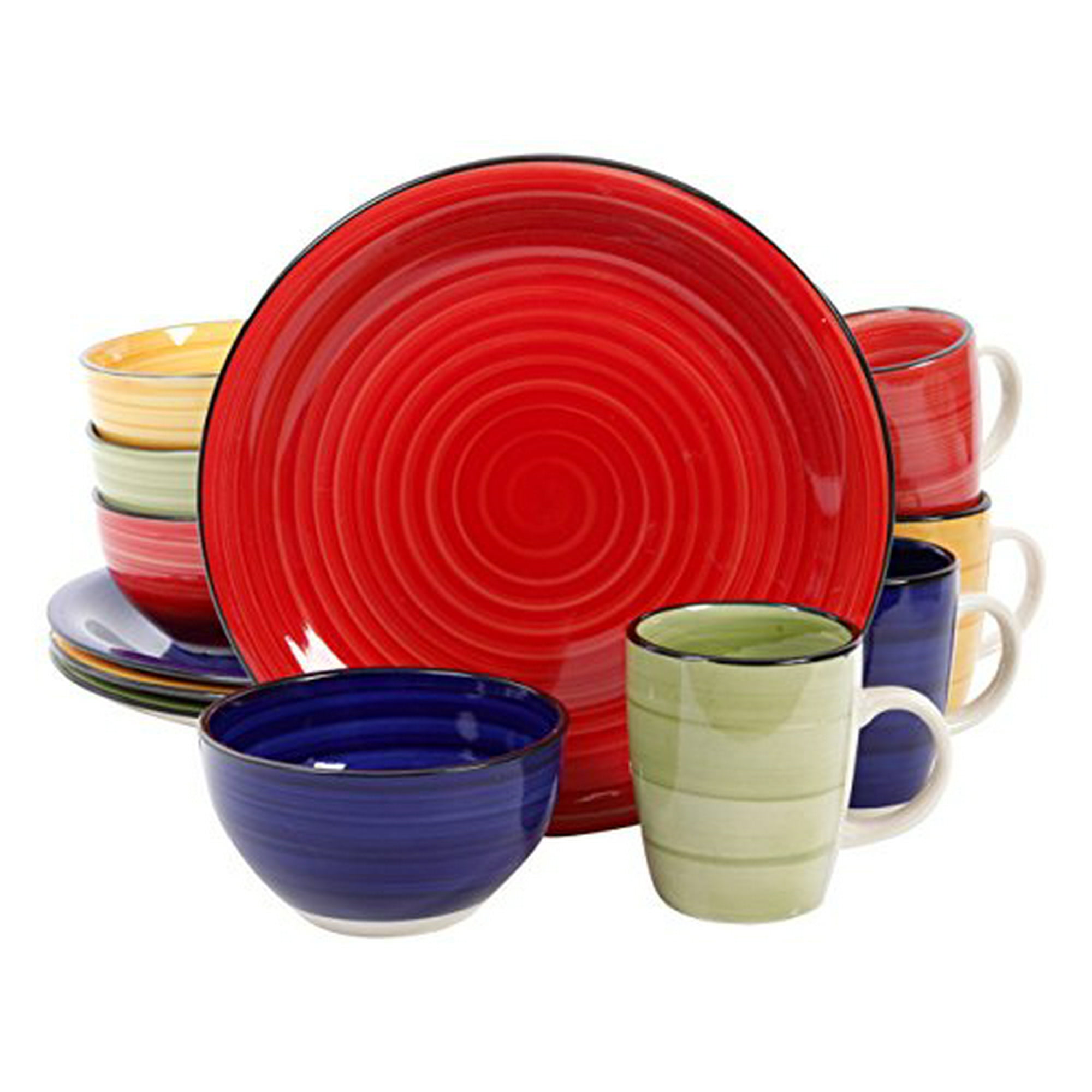 Click here for Gibson Home 95631.12rm Color Vibes 12 Piece Dinner... prices