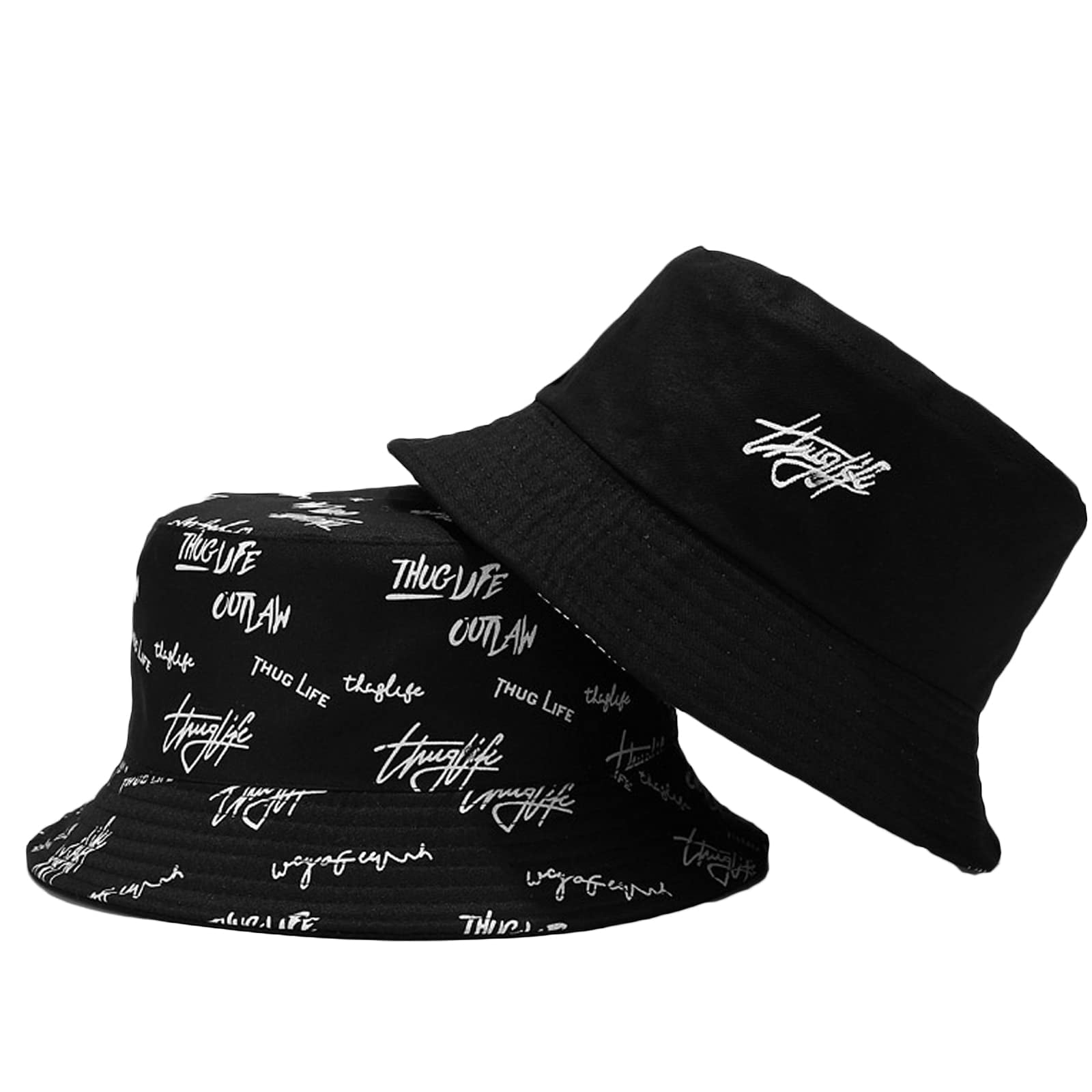 Click here for Yeacher Double-Sided Cotton Bucket Hat With Wide B... prices