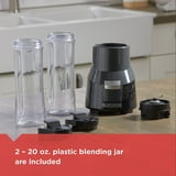 BLACK+DECKER Fusionblade Personal Blender, Grey, PB1002G - Walmart.com