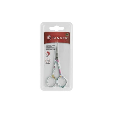 Singer Bent Scissors, 8-1/2", Contoured Red Handle - Walmart.com