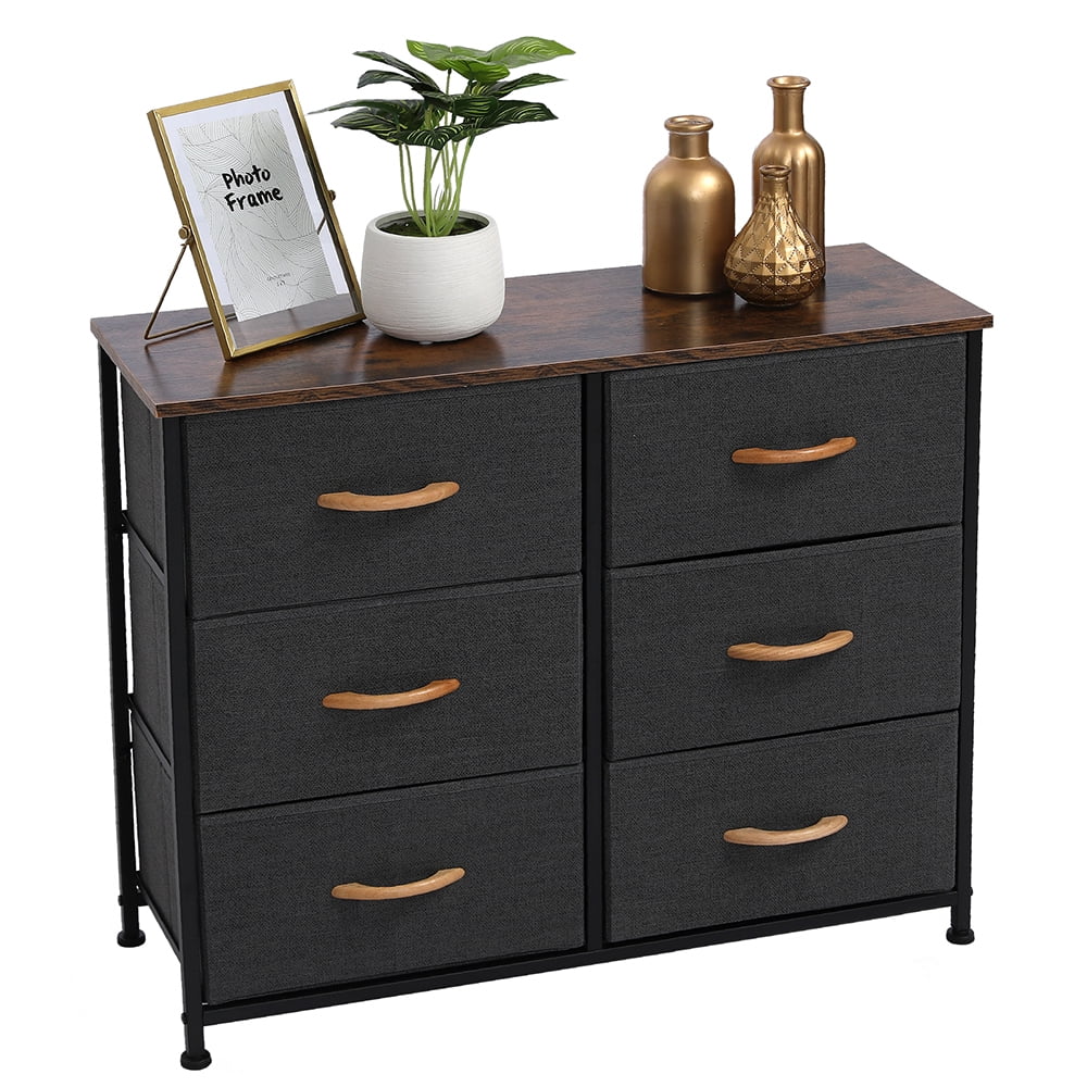 Gzxs 6 Drawers Dresser Organizer Large Bedroom Organization, Clothes ...