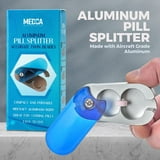 Pill Cutter for Small Pills and Large Pills - Aluminum Pill Splitter ...