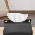 EclipseJewels Leather Tissue Box Organizer for Home, Decorative Napkin ...