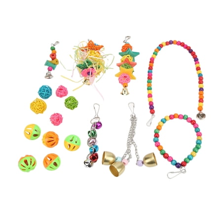 Swing Chewing Toys, Edible Pigment Bird Toys Multifunction For Budgie ...