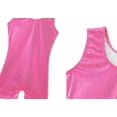 MEZZALL Kids Girls Seamless Dance O-Neck Leotard Workout Gymnastics ...