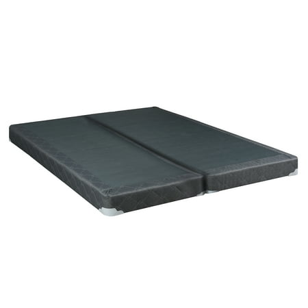 Wayton, 4-inch Split Box Spring for Mattress No Assembly Required ...