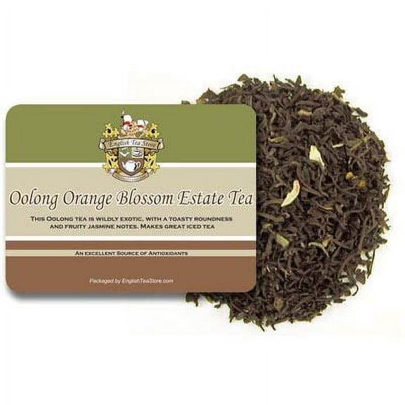 English Tea Store Chocolate Orange Flavored Black Tea Loose Leaf 16oz ...