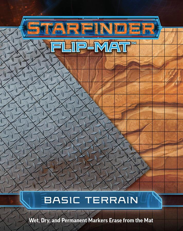 Starfinder Flip-Mat: Basic Terrain (Other) - Walmart.com