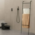 Set of 2 Blanket Ladder Bathroom Towel Ladder Rack Leaning Towel ...