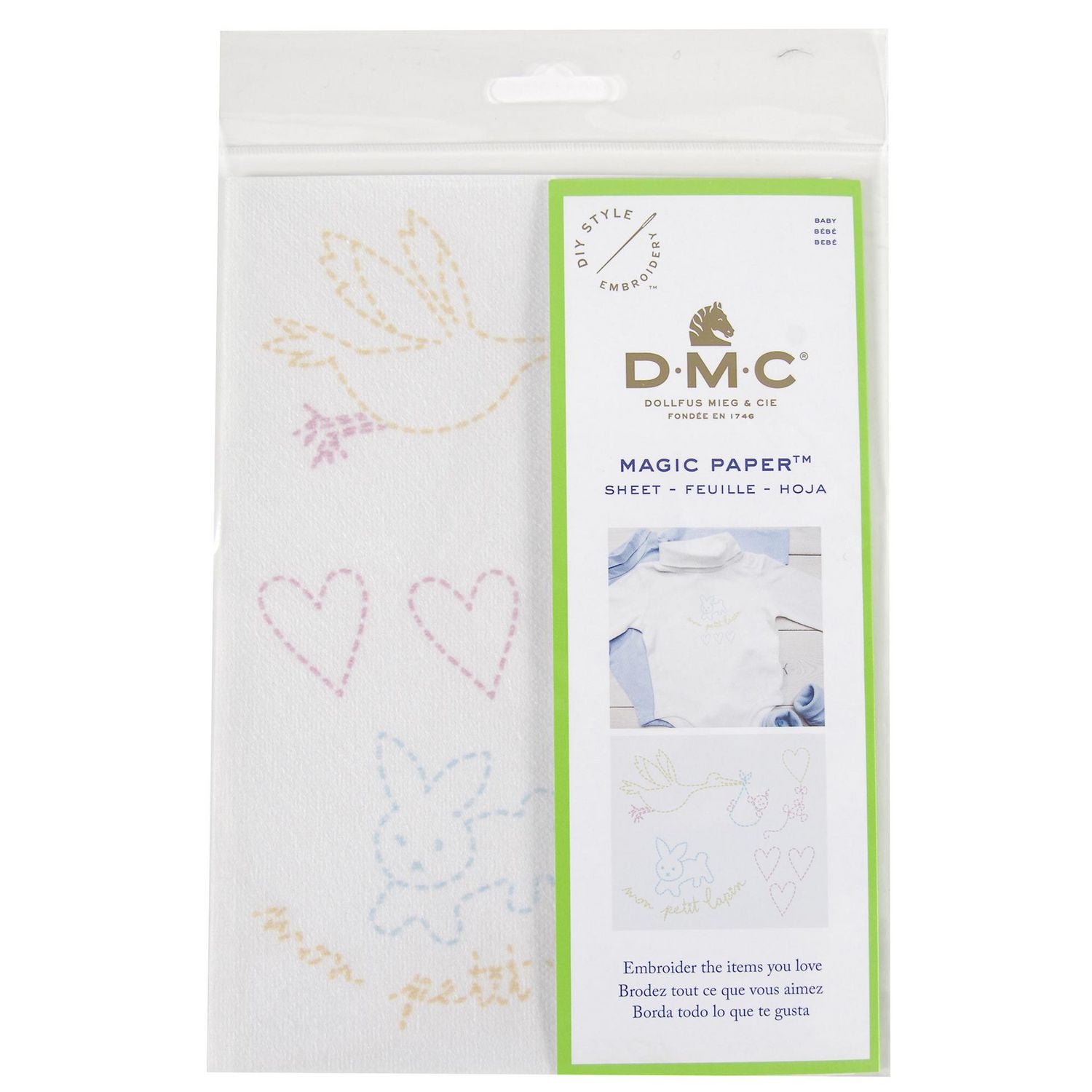 Click here for Dmc Baby Embroidery Magic Paper - Stick & Stitch S... prices