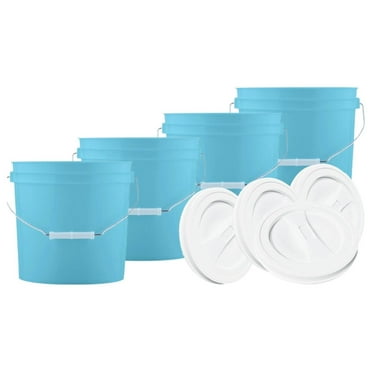 Tuff Stuff Products FS7 7 Gallon Feed and Seed Heavy Duty Plastic Drum ...