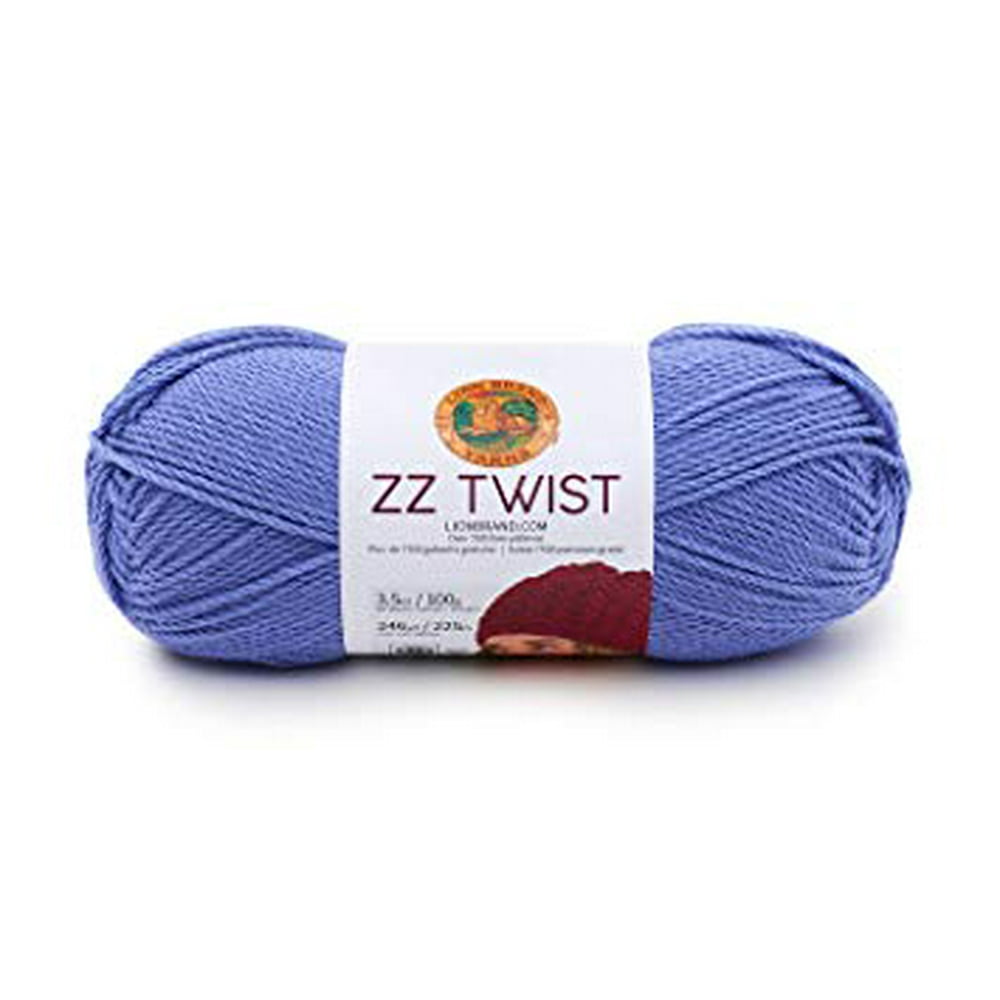Lion Brand ZZ Twist Yarn-Periwinkle - Walmart.com - Walmart.com
