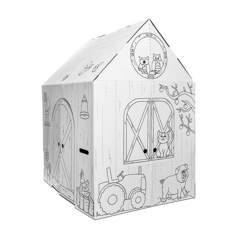 Cardboard Barn