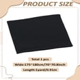 1 Yard Mesh Polyester Fabric for Women's Garment Accessories Black 1750 ...
