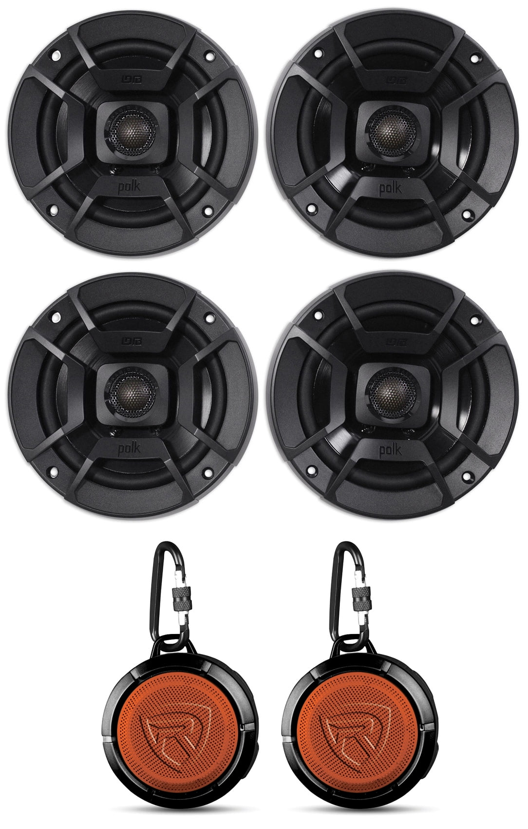 (2) Polk Audio DB522 5.25" 600w Car Audio Marine/ATV/Motorcycle/Boat ...