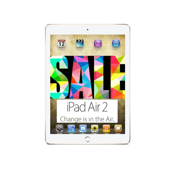Apple iPad Air 2 Gold 64GB Unlocked with 1 Year Warranty - Walmart.ca